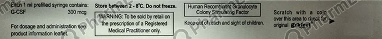 Grafeel 300 MCG Injection (1): Uses, Side Effects, Price & Dosage ...