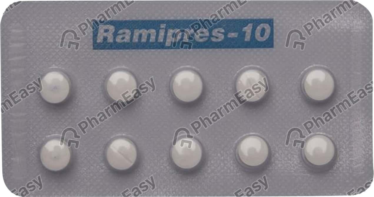 Ramipres 10 MG Tablet (10): Uses, Side Effects, Price & Dosage | PharmEasy