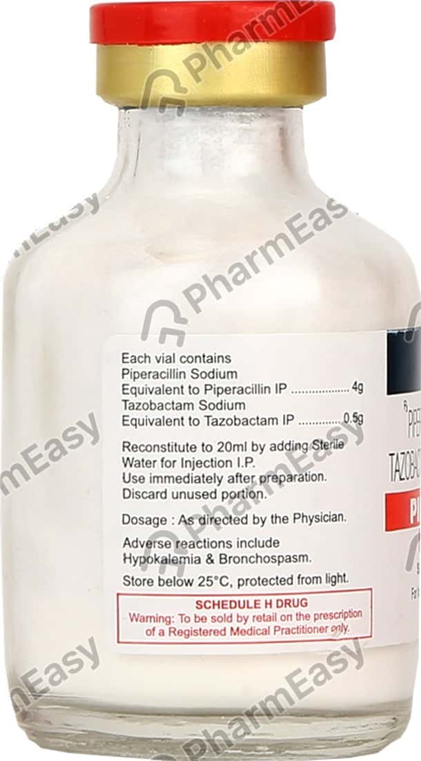 Piptaz 4.5gmdry Vial Of 1 Powder For Injection: Uses, Side Effects ...