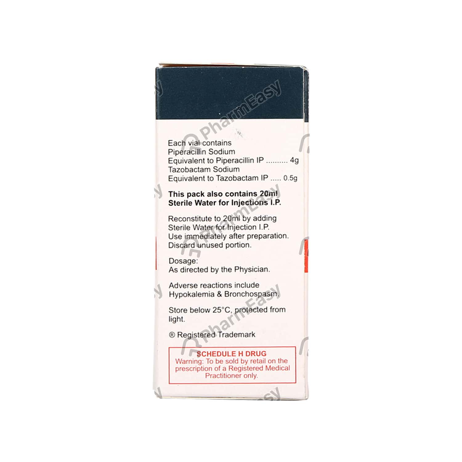 Piptaz 4.5gm Inj - Uses, Side Effects, Dosage, Composition & Price ...