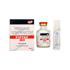 Piptaz 4.5gm Inj - Uses, Side Effects, Dosage, Composition & Price ...