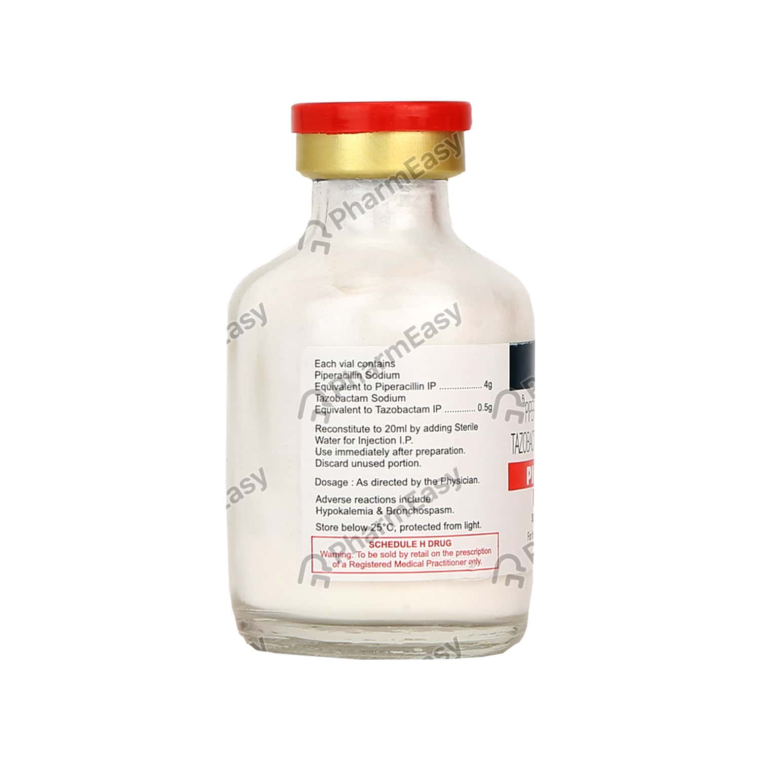 Piptaz 4.5gm Inj - Uses, Side Effects, Dosage, Composition & Price ...