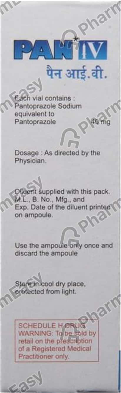 Pnz 40 MG Powder For Injection (1): Uses, Side Effects, Price & Dosage ...