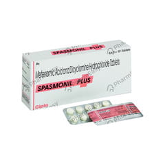 Spasmonil Plus Tablet - Uses, Side Effects, Dosage, Composition & Price ...