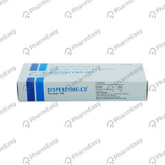Disperzyme Cd Strip Of 10 Tablets: Uses, Side Effects, Price & Dosage ...