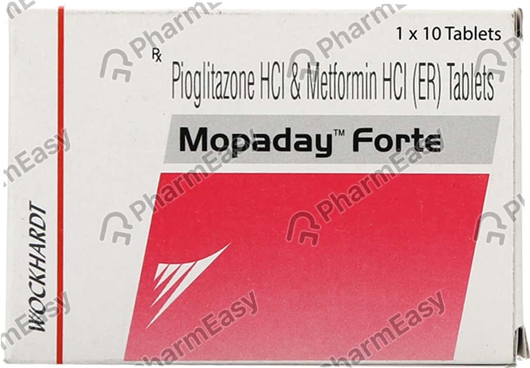 Mopaday Forte Strip Of 10 Tablets: Uses, Side Effects, Price & Dosage ...