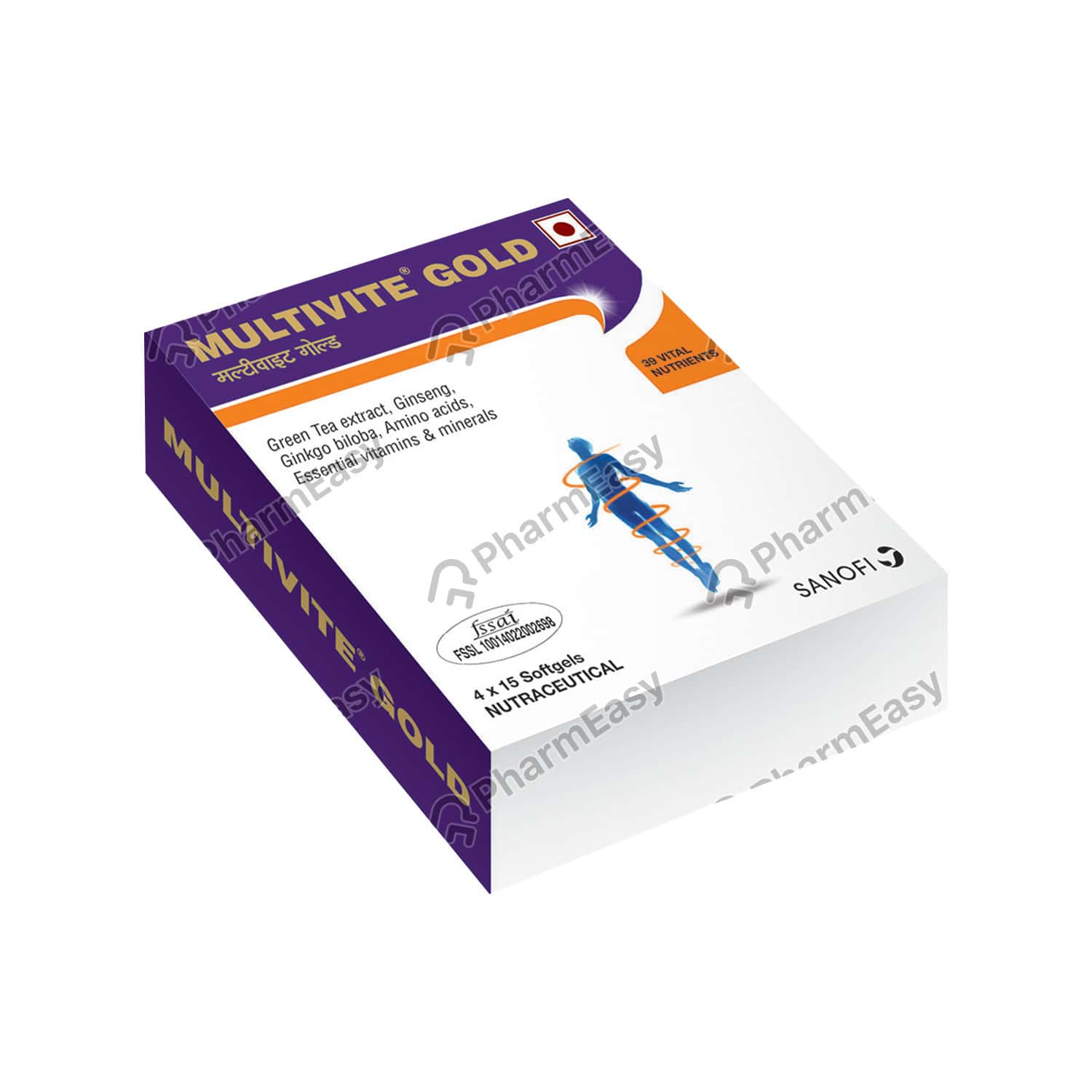 Buy Multivite Gold Strip Of 15 Capsule Online at Flat 18% OFF* | PharmEasy