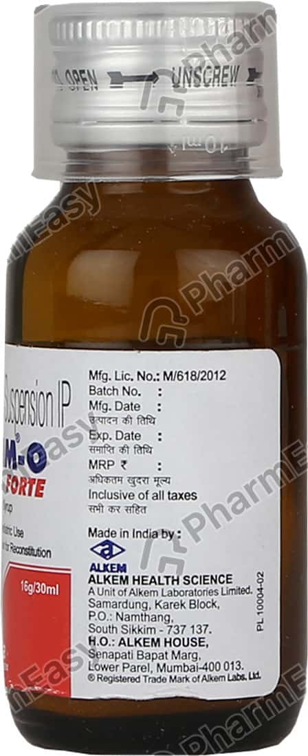 Taxim O Forte 100 MG/5ML Dry Syrup (30): Uses, Side Effects, Price ...