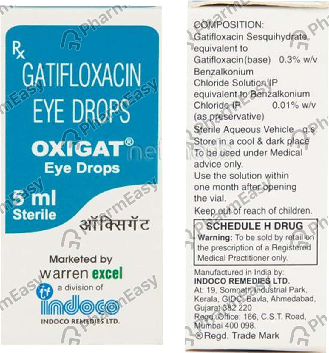 Oxigat 0.03 % Eye Drop (5): Uses, Side Effects, Price & Dosage | PharmEasy
