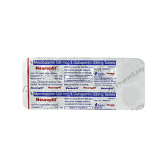 Buy Neuropill 300mg Strip Of 10 Tablets Online at Flat 18% OFF* | PharmEasy