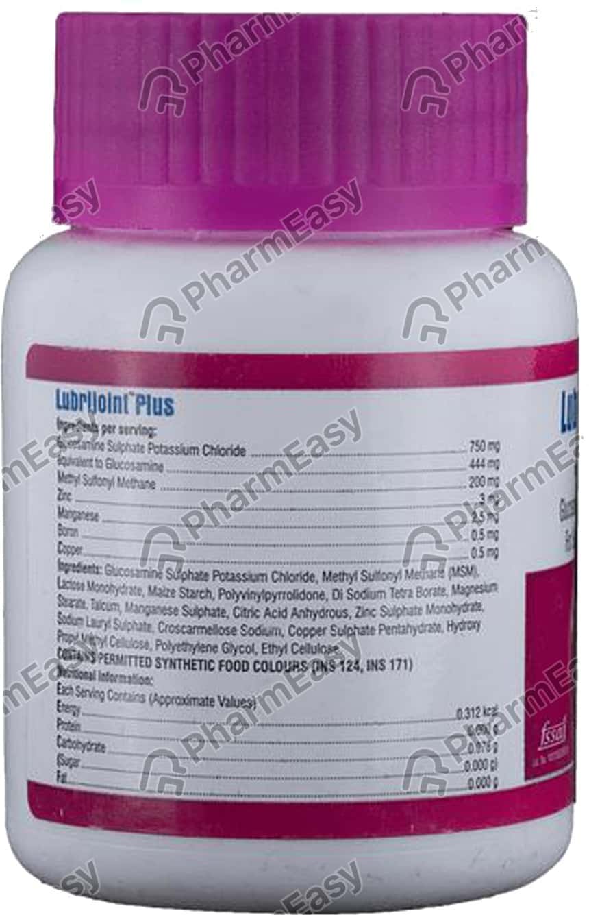 Buy Lubrijoint Plus Bottle Of 30 Tablets Online at Flat 18% OFF ...