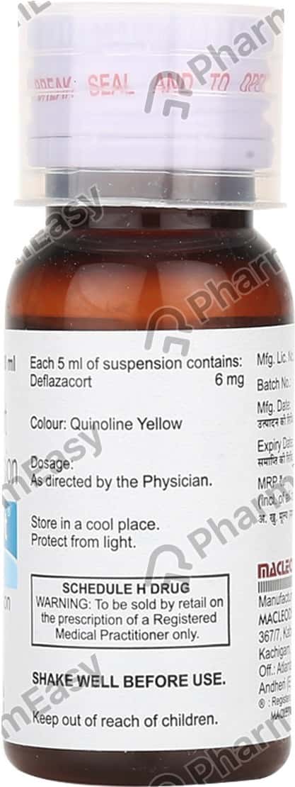 Defcort 6 MG Suspension (30): Uses, Side Effects, Price & Dosage ...