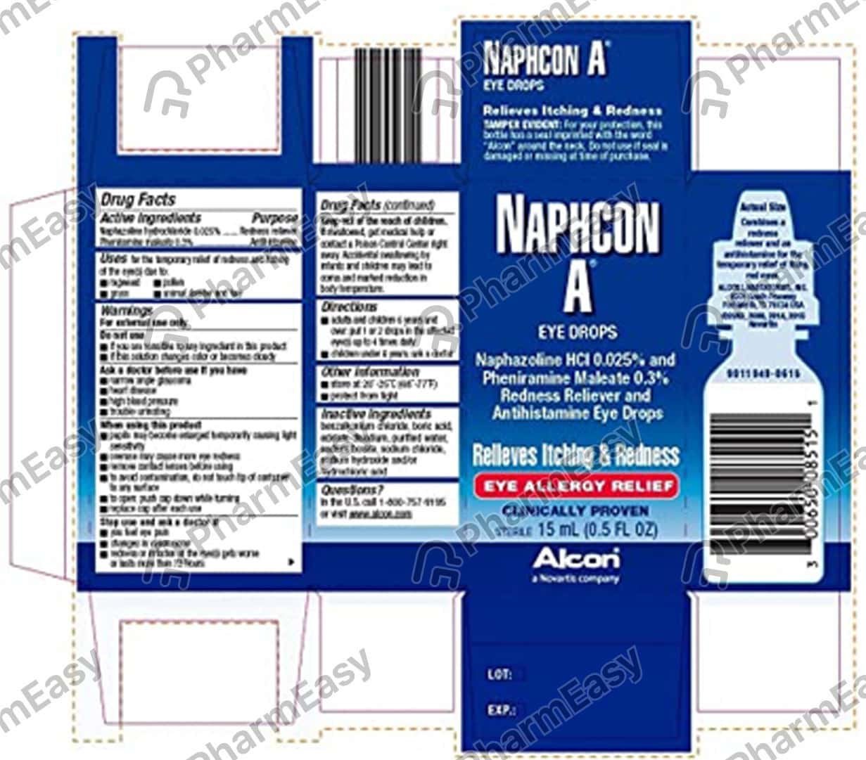 Alcon Drops 15ml: Uses, Side Effects, Price & Dosage | PharmEasy