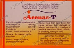 Acenac-P Tablet: Uses, Side Effects, Price, Dosage & More Info - PharmEasy