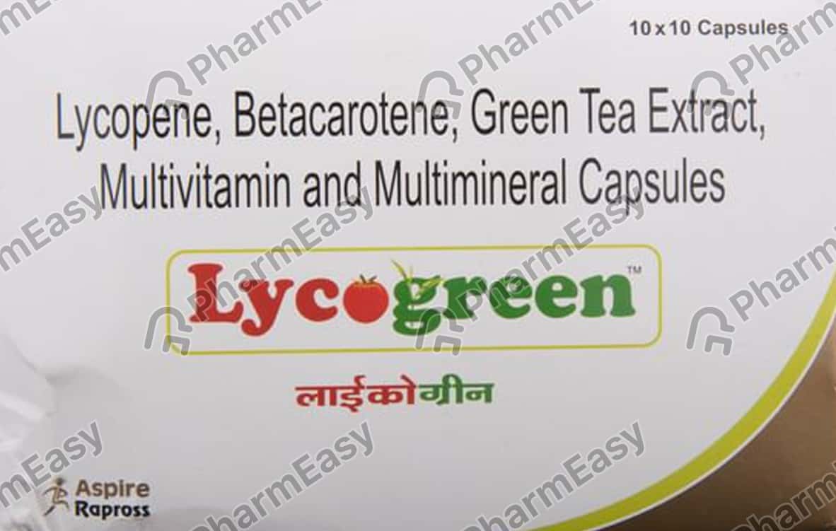 Buy Lycogreen Capsules Online at Flat 15% OFF | PharmEasy