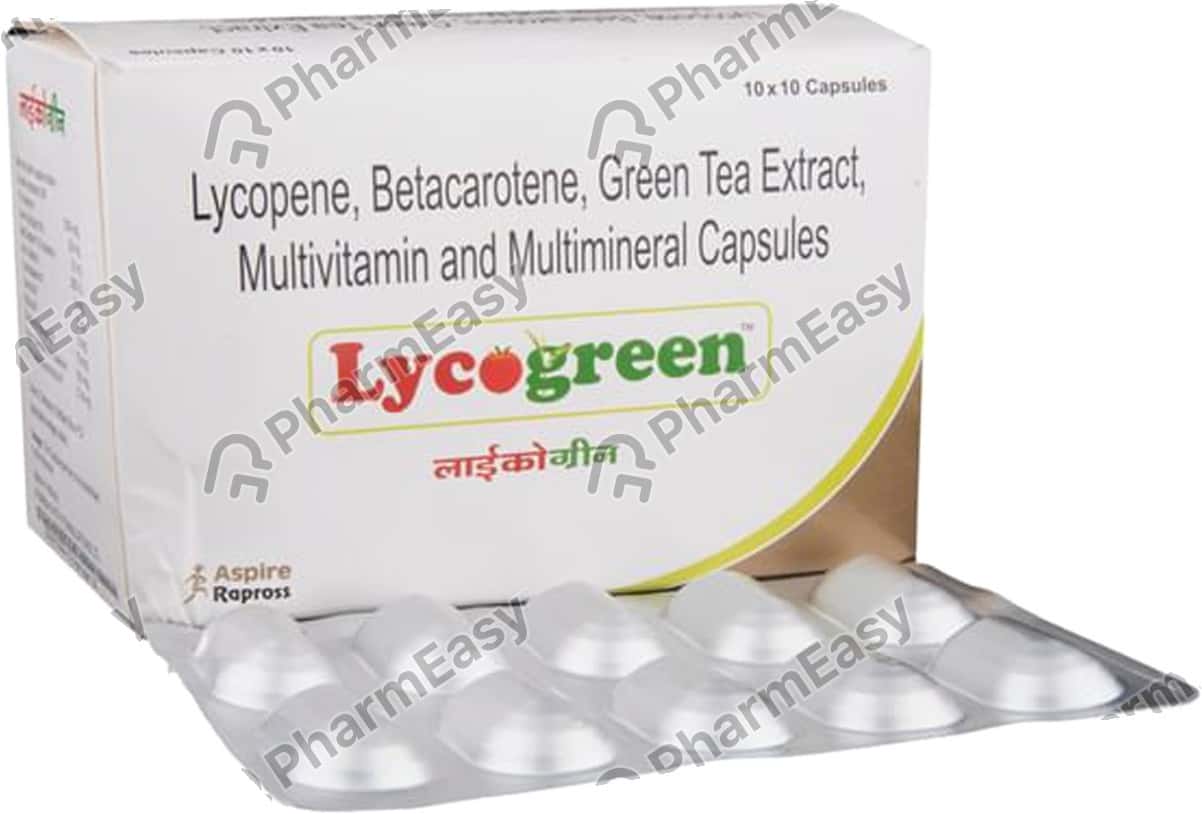 Buy Lycogreen Capsules Online at Flat 15% OFF | PharmEasy