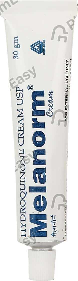 Melanorm 4 % Cream (30): Uses, Side Effects, Price & Dosage | PharmEasy