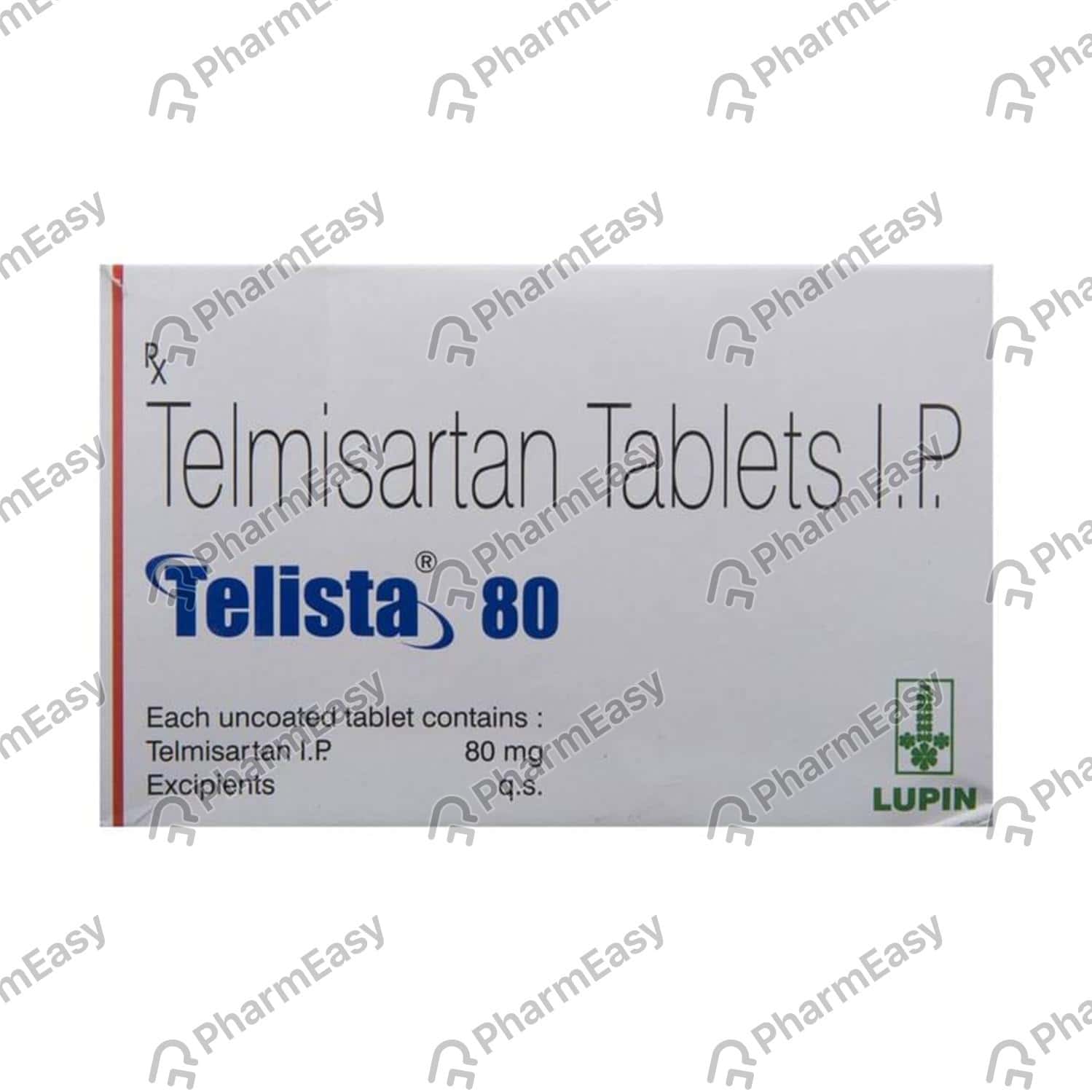 Telista 80 MG Tablet (10): Uses, Side Effects, Price & Dosage | PharmEasy