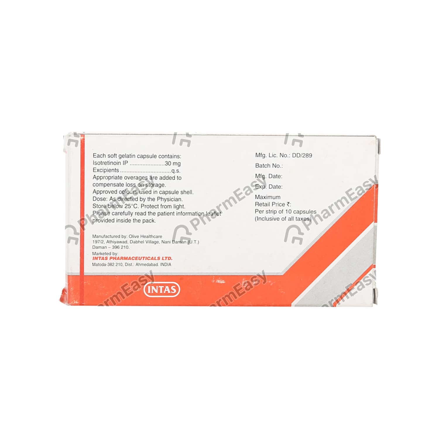 Tretiva 30 MG Capsule (10) - Uses, Side Effects, Dosage, Composition ...