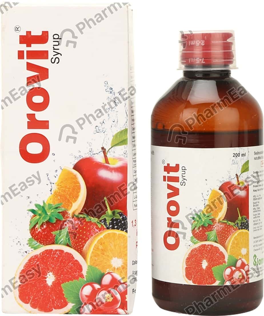 Buy Orovit Bottle Of 200ml Syrup Online & Save Up to 24% at PharmEasy