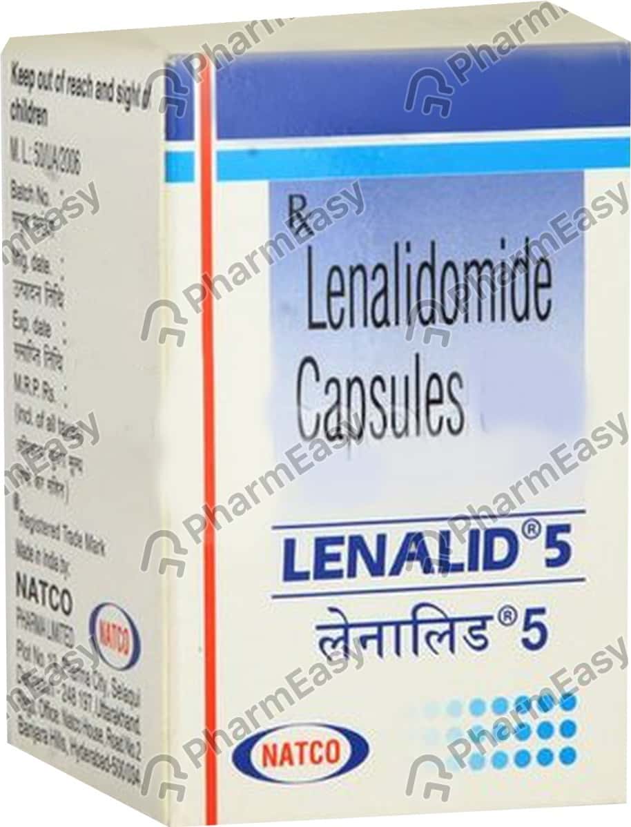 Lenalid 5 MG Capsule (30): Uses, Side Effects, Price & Dosage | PharmEasy