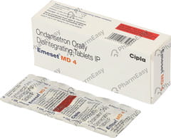 Emeset 4 MG Tablet (10): Uses, Side Effects, Price & Dosage | PharmEasy