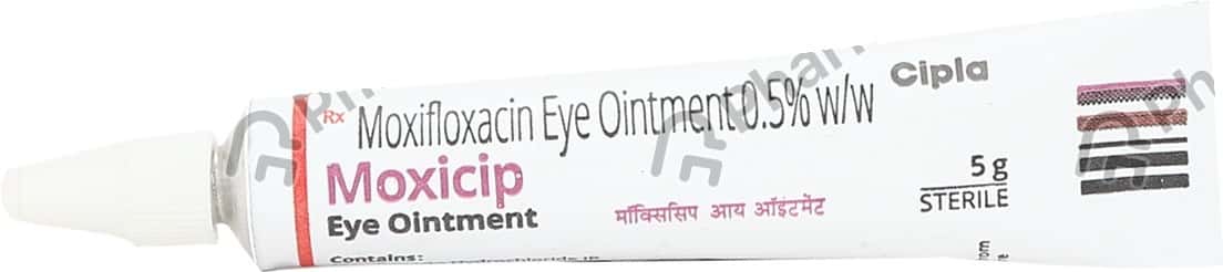 Moxicip 0.5 % Eye Ointment (5): Uses, Side Effects, Price & Dosage ...