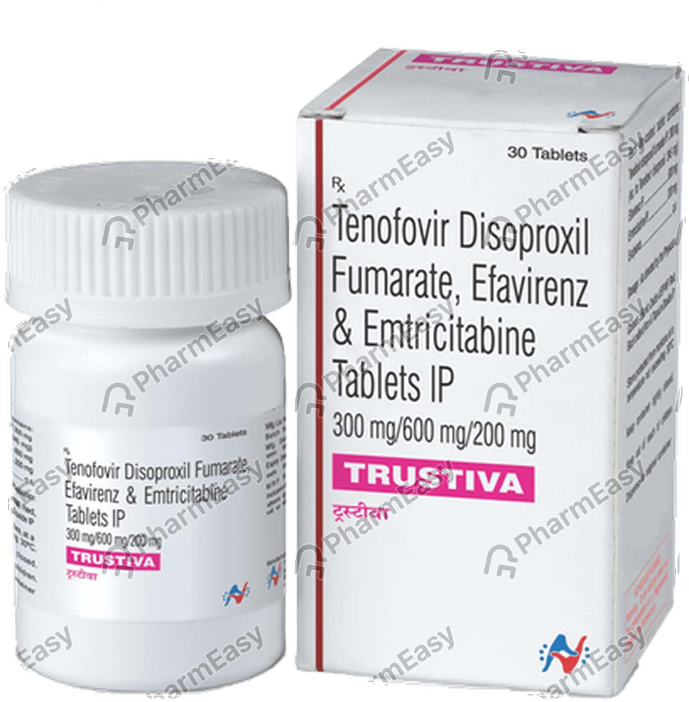 Trustiva Bottle Of 30 Tablets: Uses, Side Effects, Price & Dosage ...