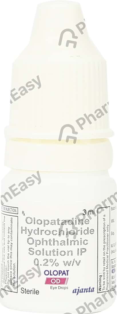 Olopat Od 5 MG Eye Drop (3): Uses, Side Effects, Price & Dosage | PharmEasy