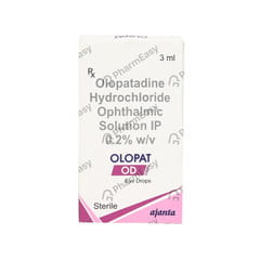 Olopat Od 5 MG Eye Drop (3) - Uses, Side Effects, Dosage, Composition ...