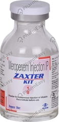 Zaxter 1 G Powder For Injection (1): Uses, Side Effects, Price & Dosage ...