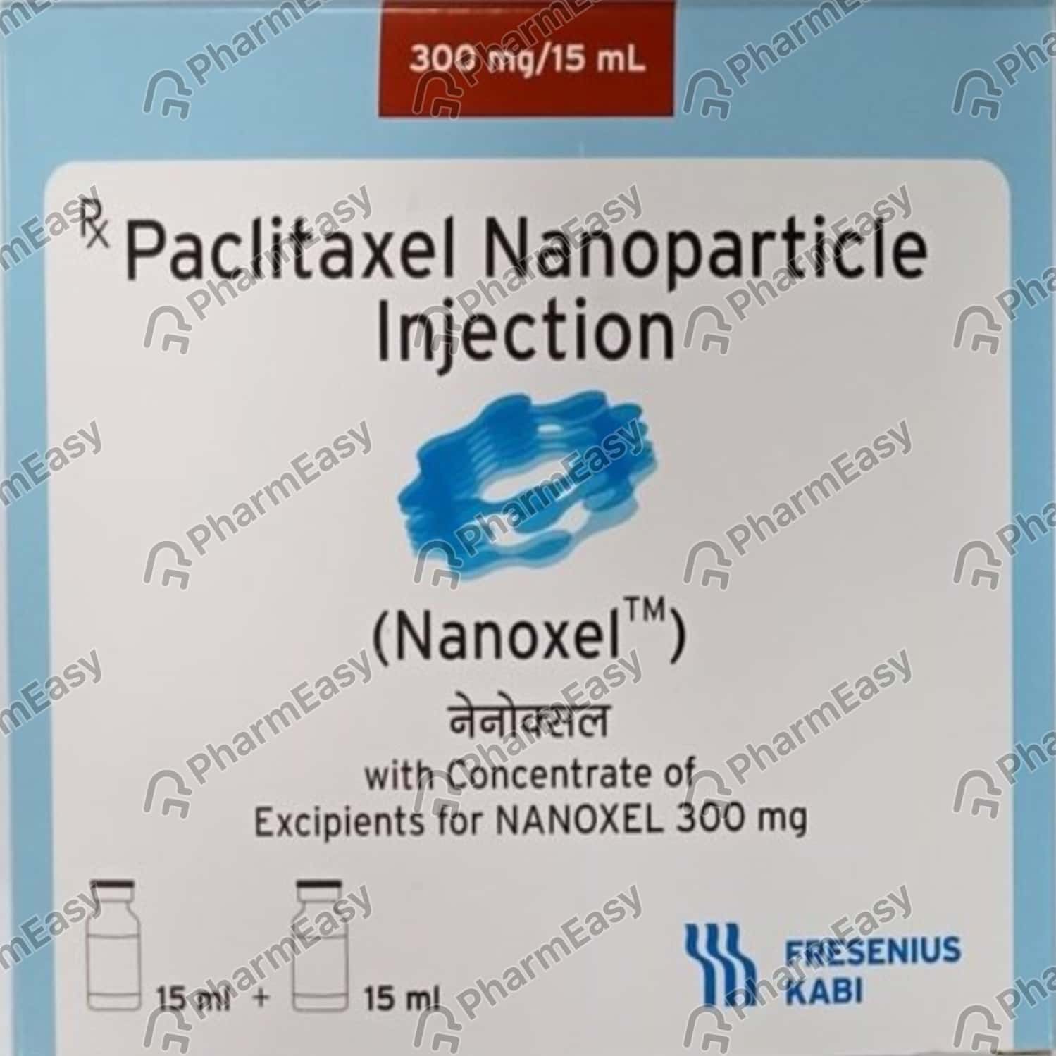 Nanoxel 300 MG Solution For Injection (15): Uses, Side Effects, Price ...