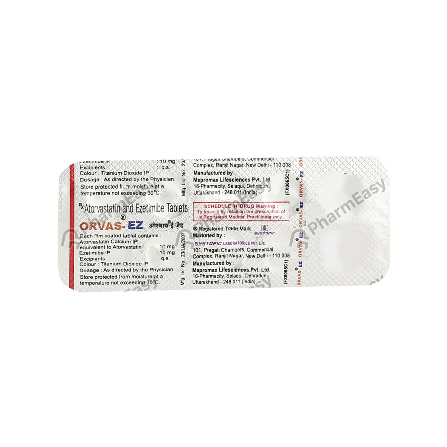 Buy Orvas Ez 10mg Tablet Online at Flat 18% OFF* | PharmEasy