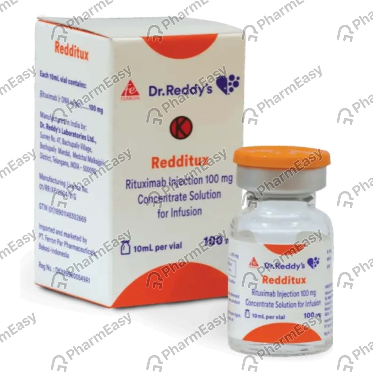 Reditux 100 MG Solution For Infusion (10): Uses, Side Effects, Price ...
