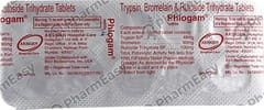 Phlogam Strip Of 10 Tablets: Uses, Side Effects, Price & Dosage | PharmEasy