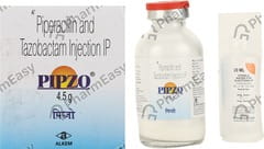 Pipzo 4.5gm Dry Vial Of 1 Powder For Injection: Uses, Side Effects ...