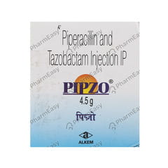 Pipzo 4.5gm Inj - Uses, Side Effects, Dosage, Composition & Price ...