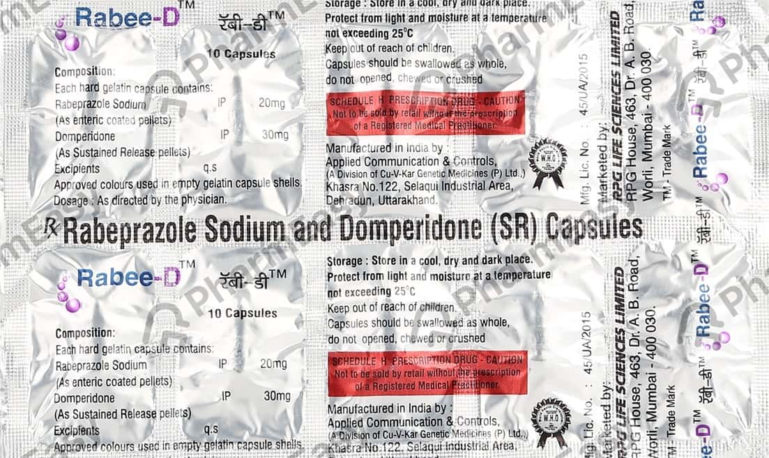 Rabee D Strip Of 10 Capsules: Uses, Side Effects, Price & Dosage ...