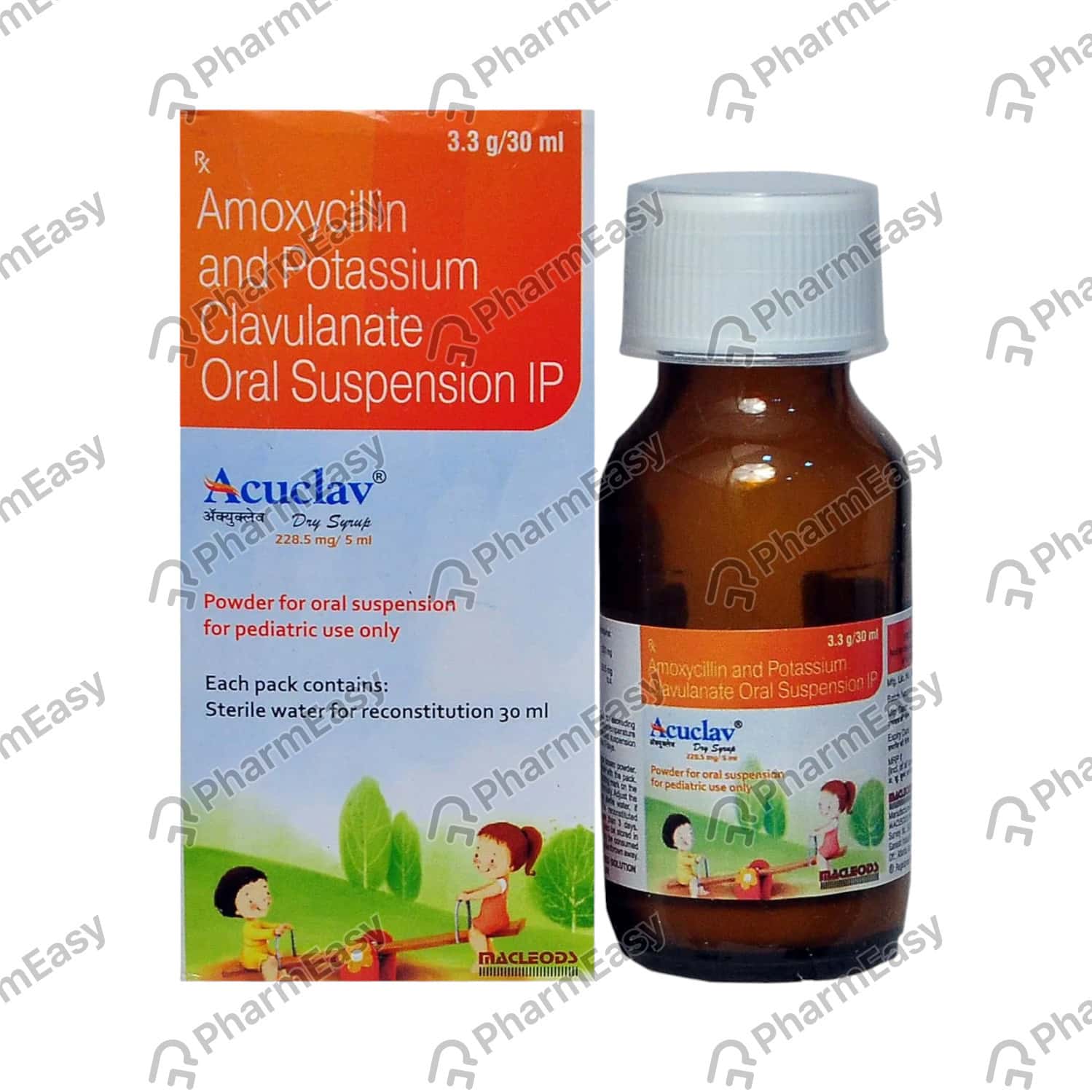 Acuclav Dry Syrup 30ml: Uses, Side Effects, Price & Dosage | PharmEasy