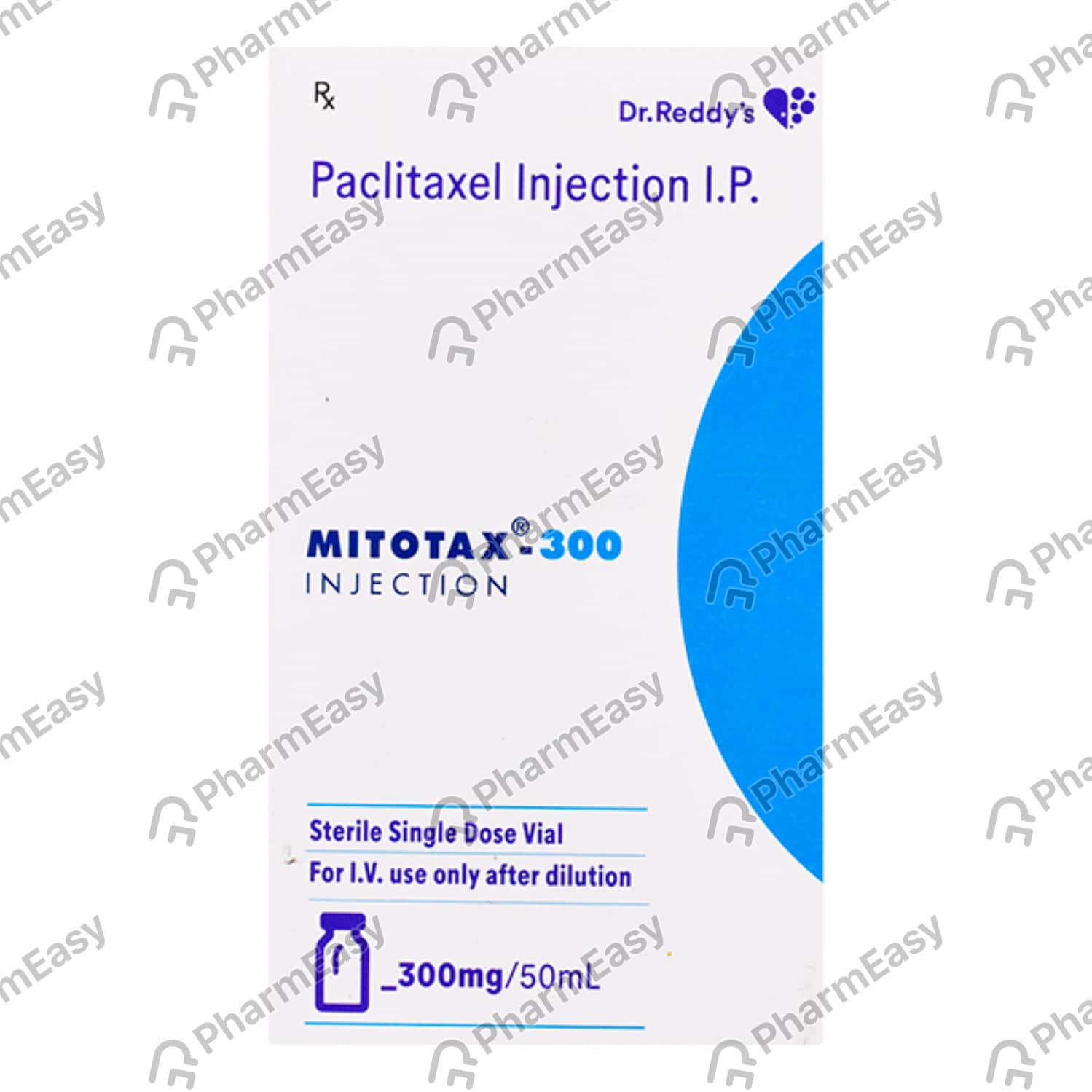 Mitotax 300 MG Injection (50): Uses, Side Effects, Price & Dosage ...