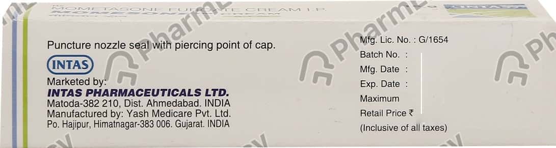 Momesone 0.1 % Cream (15): Uses, Side Effects, Price, Dosage ...