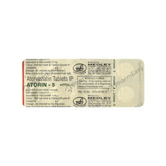 Atorin 5 MG Tablet (10) - Uses, Side Effects, Dosage, Composition ...