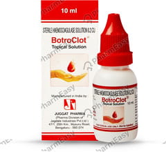 Buy Botroclot 0.2 IU Solution (10) Online at Flat 15% OFF | PharmEasy