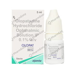 Olopat 0.1 % Eye Drop (5) - Uses, Side Effects, Dosage, Composition ...