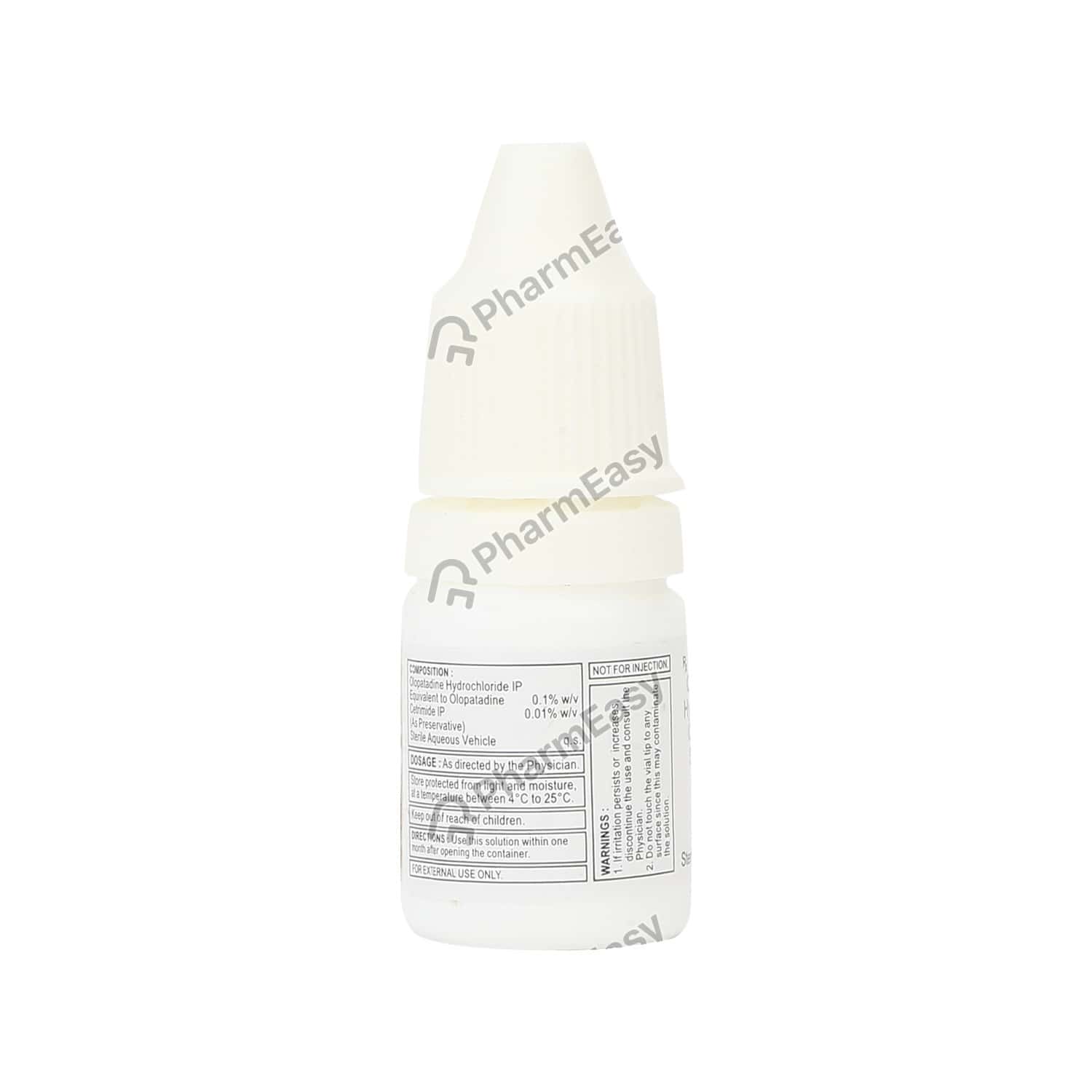 Olopat 0.1 % Eye Drop (5) - Uses, Side Effects, Dosage, Composition ...