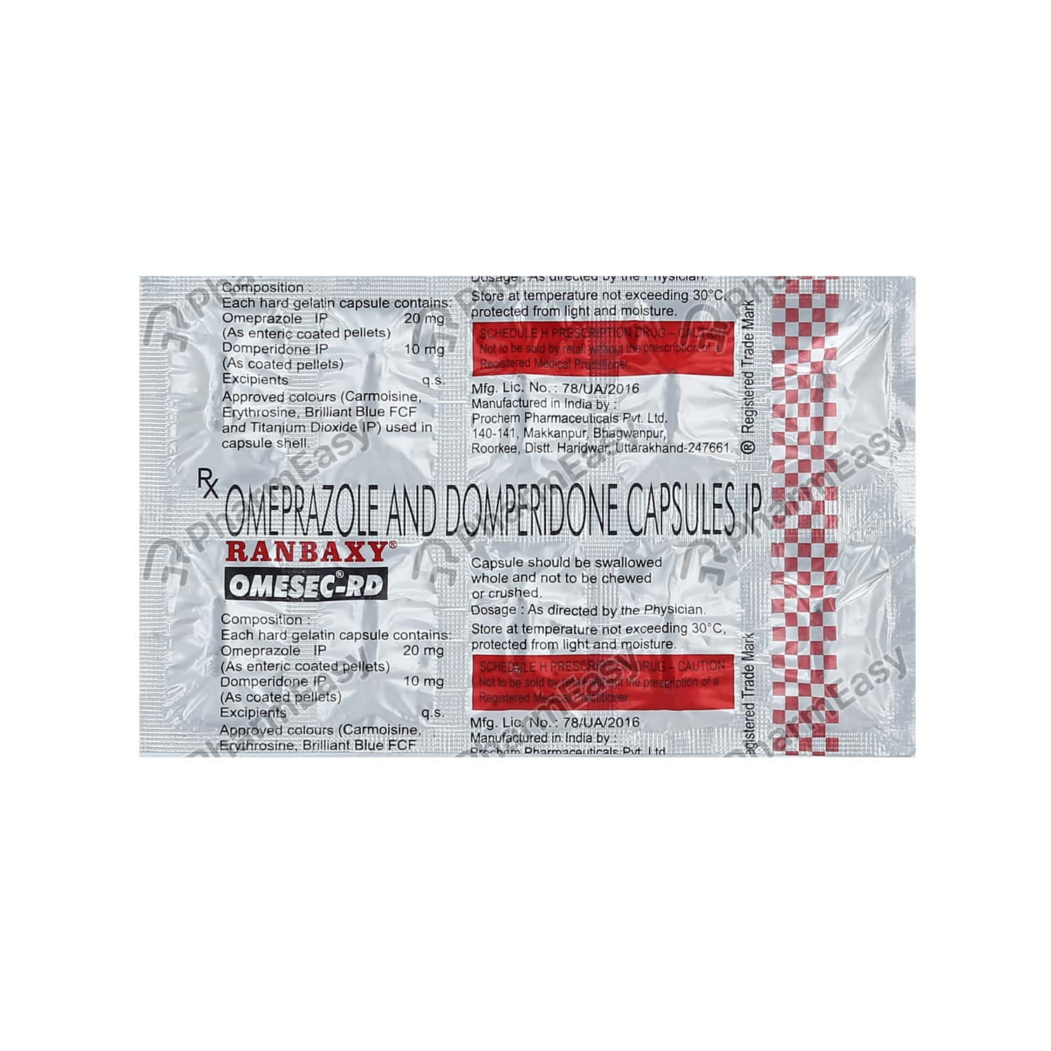 Omesec Rd Capsule - Uses, Side Effects, Dosage, Composition & Price ...