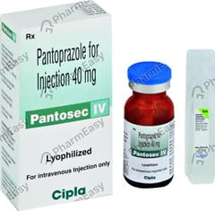 Pantosec 40 MG Powder For Injection (1): Uses, Side Effects, Price ...