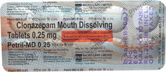 Petril Md 0.25 MG Tablet (10): Uses, Side Effects, Price & Dosage ...