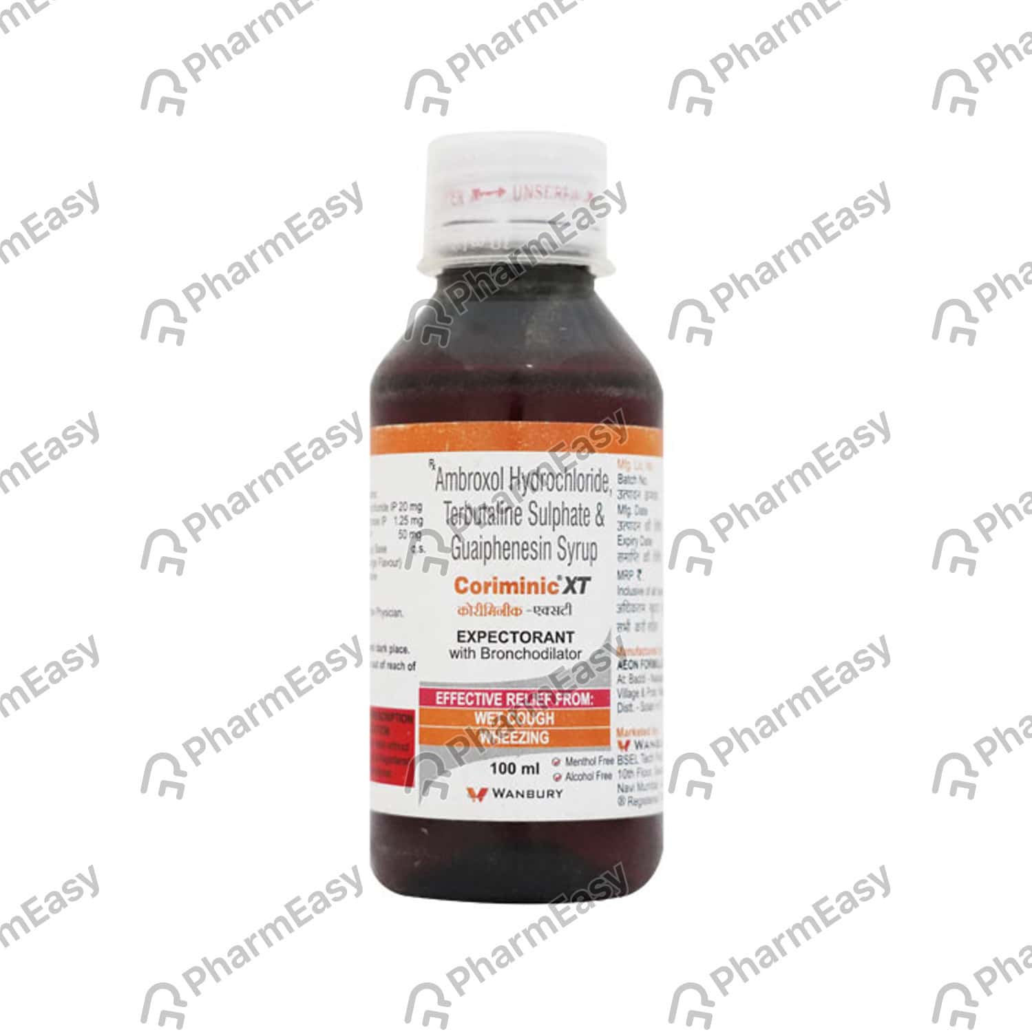 Coriminic Xt Syrup 100ml: Uses, Side Effects, Price & Dosage | PharmEasy