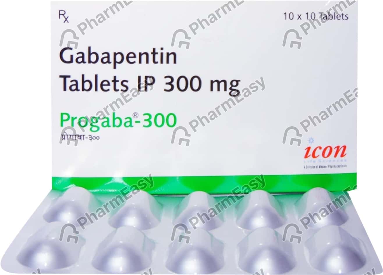 Progaba 300 MG Tablet (10): Uses, Side Effects, Price & Dosage | PharmEasy